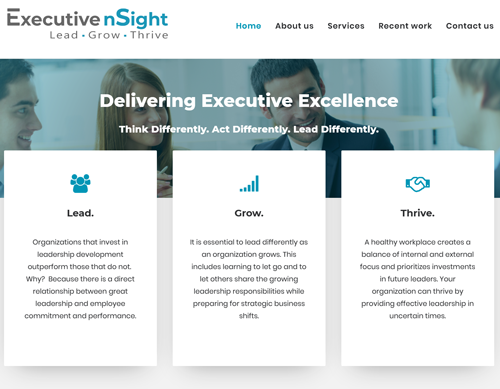 Executive leadership coaching to help your company lead, grow and thrive